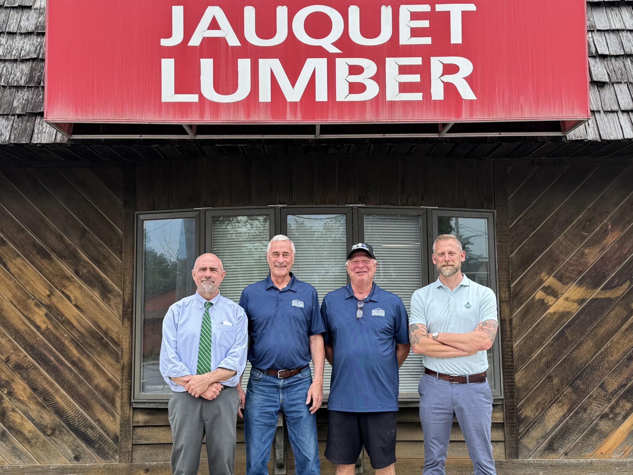 BLIFFERT LUMBER MERGES IN JAUQUET LUMBER